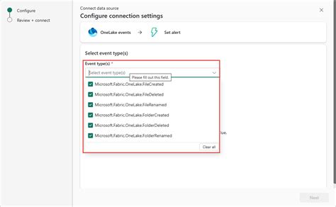 set alerts on onelake events in real time hub microsoft fabric microsoft learn