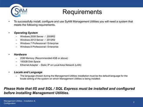 Installation Configuration PPTX