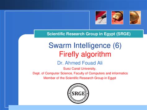 Ppt Firefly Algorithm