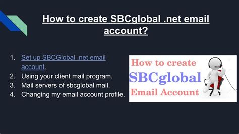 PPT How To Set Up Sbcglobal Net Email Account PowerPoint Presentation ID