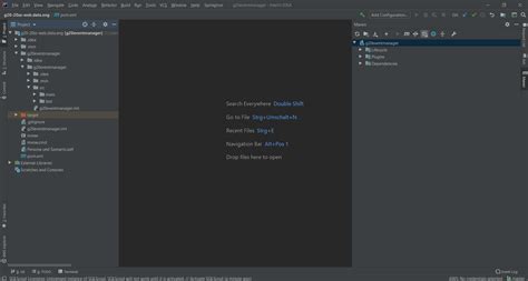 can t open spring project properly in intellij r intellijidea