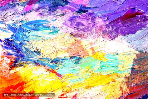 抽象液态流体花纹装饰油画 装饰画设计 其他设计 设计模板 汇图网www huitu