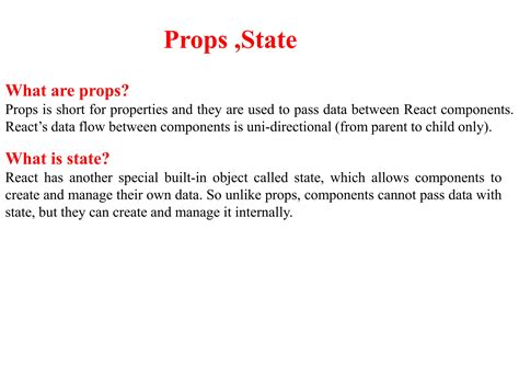 React Js Concept And Detailed Explanation Ppt