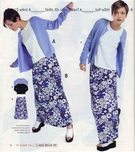 23 Of The Most 90s Fashions From The Spring 97 Delia S Catalog Artofit