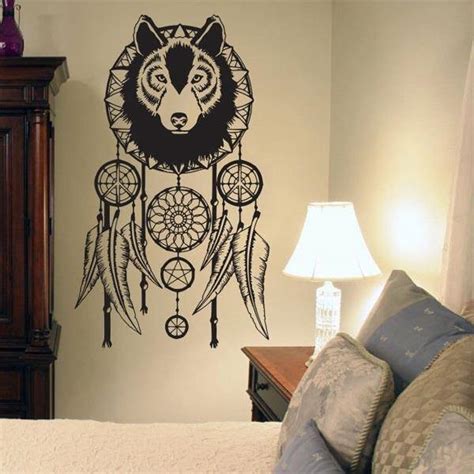 Wolf Dreamcatcher Design