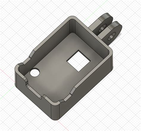 Free 3d File Esp32 Cam Upper Gopro Mount With Led 📦・3d Printing Design To Download・cults