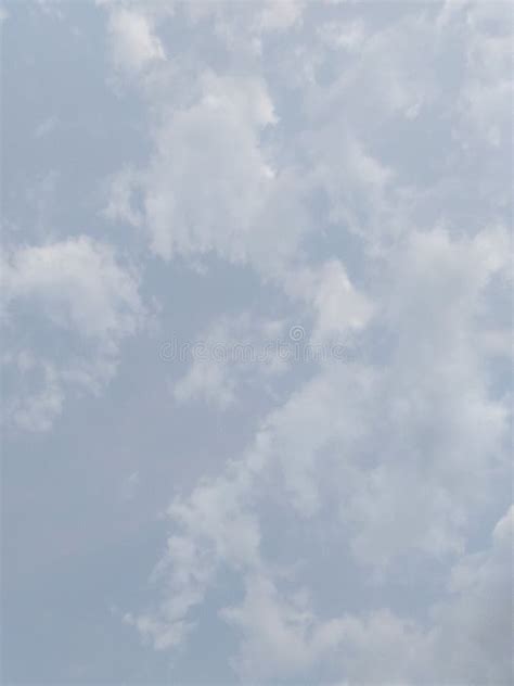 Blue Sky With Clouds Pattern Nature Photography Natural Wallpaper Stock Image Image Of