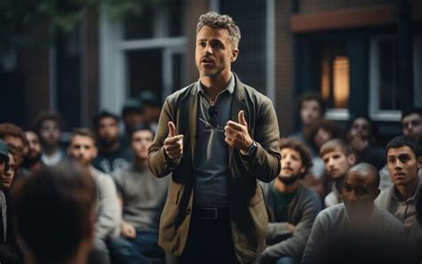 Premium Ai Image Empowering Future Leaders Teacher39s Commitment To