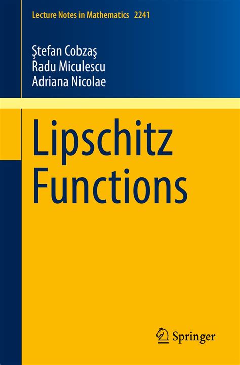 Lipschitz Continuity Examples Pdf
