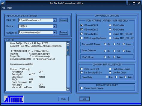 Using The ABX With Atmel ATF Xxx CPLDs