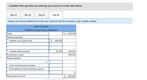Solved Exercise Variable And Absorption Costing Unit Chegg Com