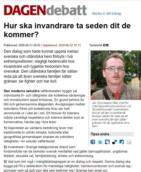 Inlägg Om Integration Från 2008 Sjunne Dot Com