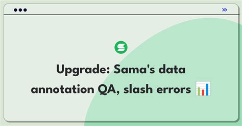 Sama Data Quality Improvement Product Strategy Interview Nextsprints