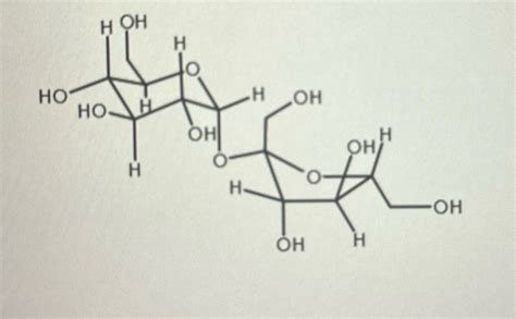[solved] How Many Stereocenters Does Sucrose Table Sugar Have H Oh H O Ho Course Hero