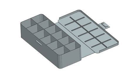 Minimal Material Sorting Box By Jldesign Download Free Stl Model