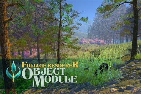 Foliage Renderer Object Module Terrain Unity Asset Store