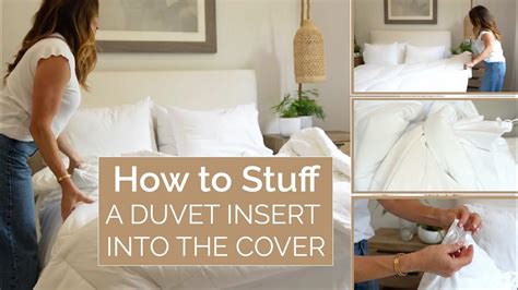 How To Stuff A Duvet Insert Into The Cover Jennifer Adams Bedding