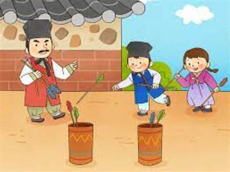 레고로 즐기는 투호놀이