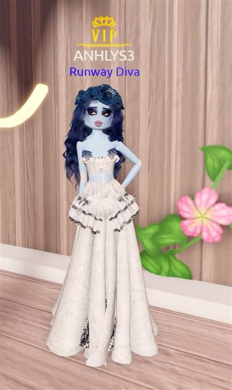 Corpse Bride Cosplay Halloween Dti Dress To Impress Corpse Bride