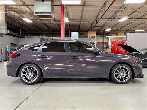 Ssr Gtx01 Installed On A Smokey Mauve Pearl 11th Gen Honda Civic Rt
