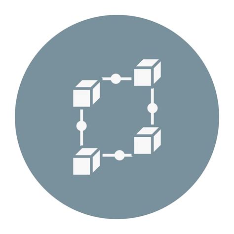 Premium Vector Blockchain Vector Illustration