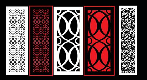 Decorative Wall Panel Set Chinese Mdf Cnc Router Laser Cutting Pattern