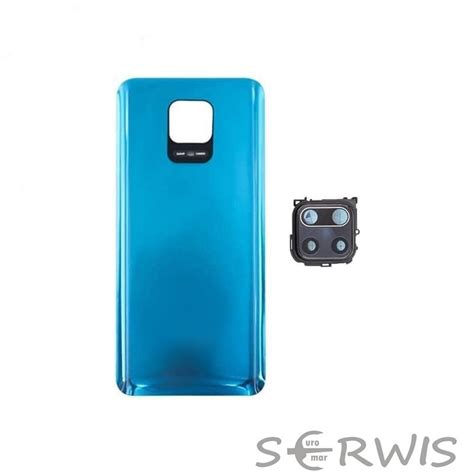 Niebieska Klapka Tylna Obudowa Xiaomi Redmi Note Pro Z Szybk Kamery