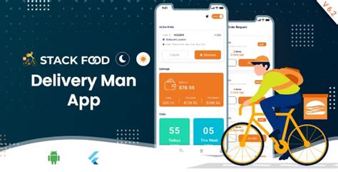 Stackfood Multi Restaurant Food Ordering Delivery Man App V 7 3 Momux