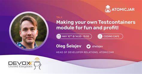 Atomicjar Inc Acquired By Docker On Linkedin Devoxxuk Testcontainers Integrationtesting
