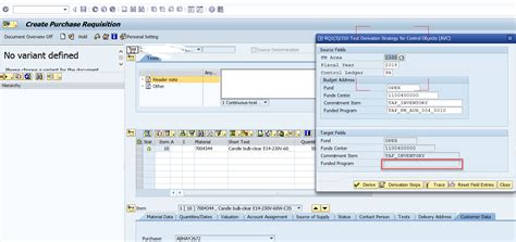 Solved Funded Program In FM AVC Control Object SAP Community