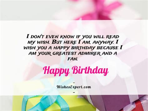 35 Celebrity Birthday Wishes And Messages