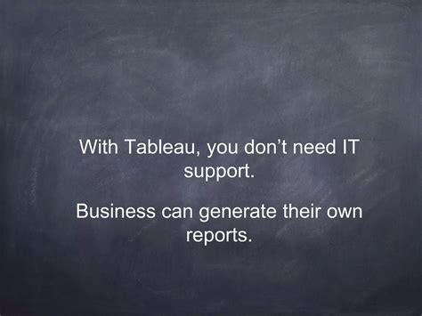 Data Visualization Using Tableau Ppt