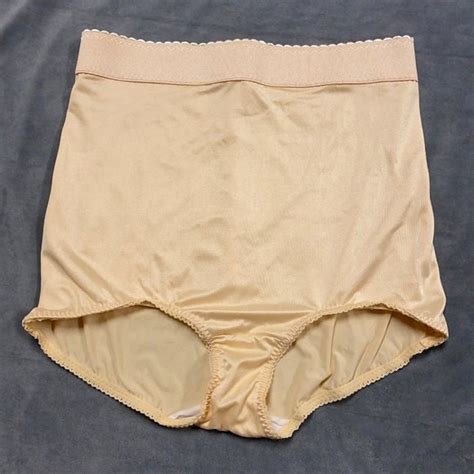 Rago Intimates And Sleepwear Rago Sz 4 5x Style 53 High Waist Light Shaping Panty Brief Second