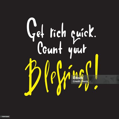 부유한 빠른 얻을 수 당신의 축복종교적 영감과 동기 부여 견적 손으로 그린 아름 다운 글자 영감 포스터 티셔츠 가방 컵 카드 전단지 스티커 배지 대 한 인쇄 Blessing