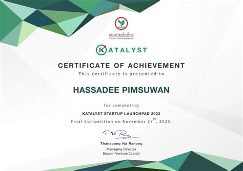 Hassadee Pimsuwan Posted On Linkedin