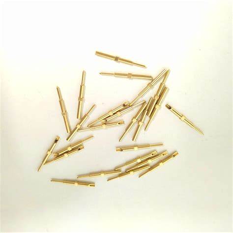Cnc Precision Brass Beryllium Copper Alloy Gold Plating Smt Spring