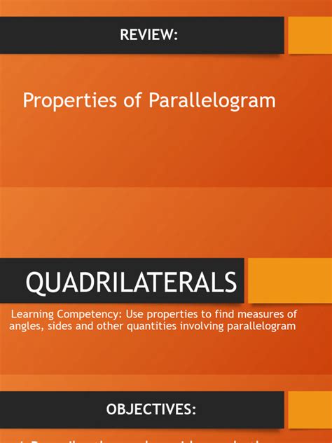 Theorem On Special Parallelogram Pdf