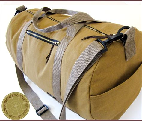 Duffle Bag Sewing Pattern Our Classic Safari Duffle Sew4home