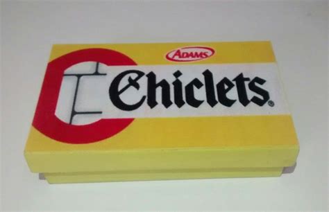 Chiclets Logo Candy Bar
