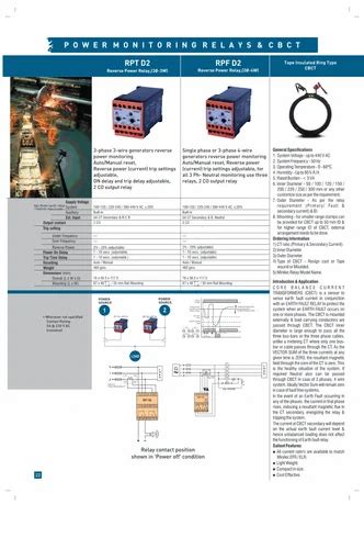 Voltage Monitor Relay For Control Panel 2 Pole At ₹ 1450 In Pimpri Chinchwad