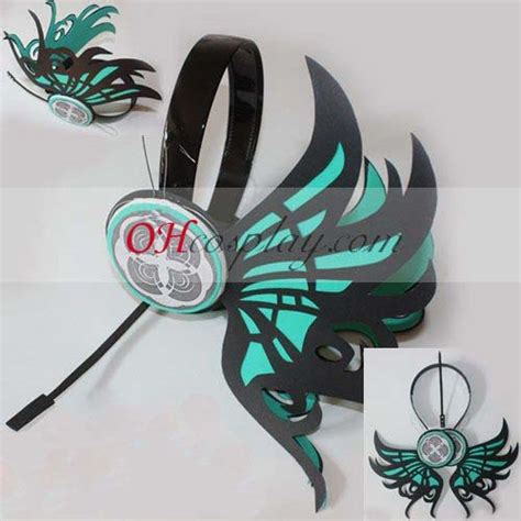 Vocaloid Miku Copslay Pteris Green Prop Headset Ca00750 Skr152