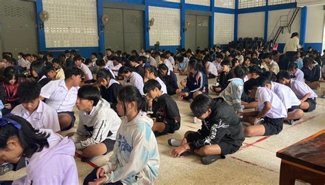 ทำบุญโรงเรียนเนื่องในวันครบรอบ 39 ปี โรงเรียนบัวใหญ่พิทยาคม