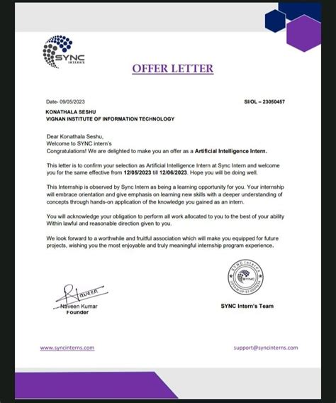 Seshu Konathala On Linkedin Syncinterns Summerinternship