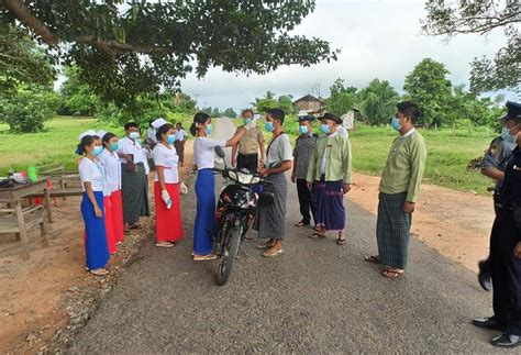 စစ်ကိုင်းတိုင်းဒေသကြီး ပင်လည်ဘူးမြို့၌ ကိုဗစ် ၁၉ ရောဂါ ကူးစက်ဖြစ်ပွားမှုများ မရှိစေရန် ကျန
