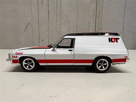 Holden Hj Hdt” Panel Van 124 Scale Diecast Model Dda Elite