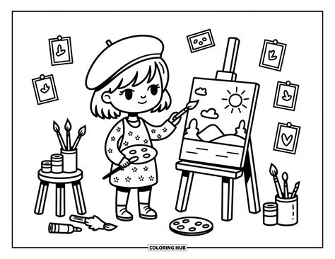 70 Desenhos De Profissões Para Colorir Para Crianças E Adultos Grátis
