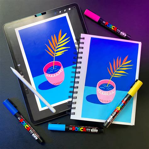 Free Procreate Posca Pack Digital Brushes And Color Swatches Rishi Draws Free Procreate Posca Pack Digital Brushes And Color Swatches Rishi Draws