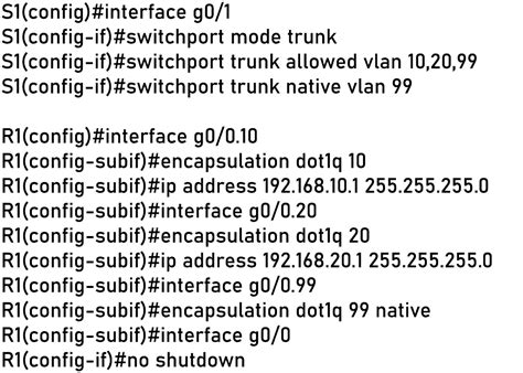 How To Configure Router On A Stick Inter Vlan Routing Peachyping