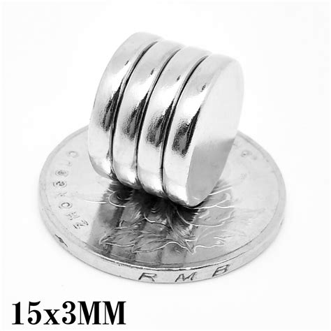 5102050100pcs 15x3 Disc Rare Earth Magnet 15mm Vicedeal